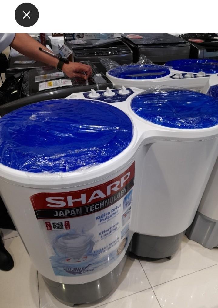 Sharp Twintub and Single Tub Washing Machine, TV & Home Appliances ...