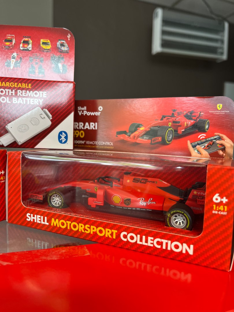 Shell Helix + Ferrari Remote Control + Battery, Hobbies & Toys, Toys ...
