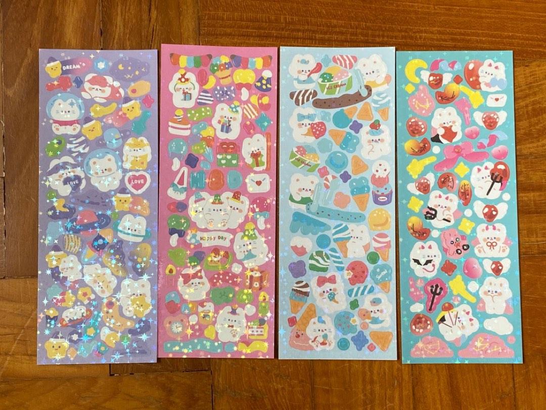 shiny bujo sticker sheets, Hobbies & Toys, Stationery & Craft, Art ...