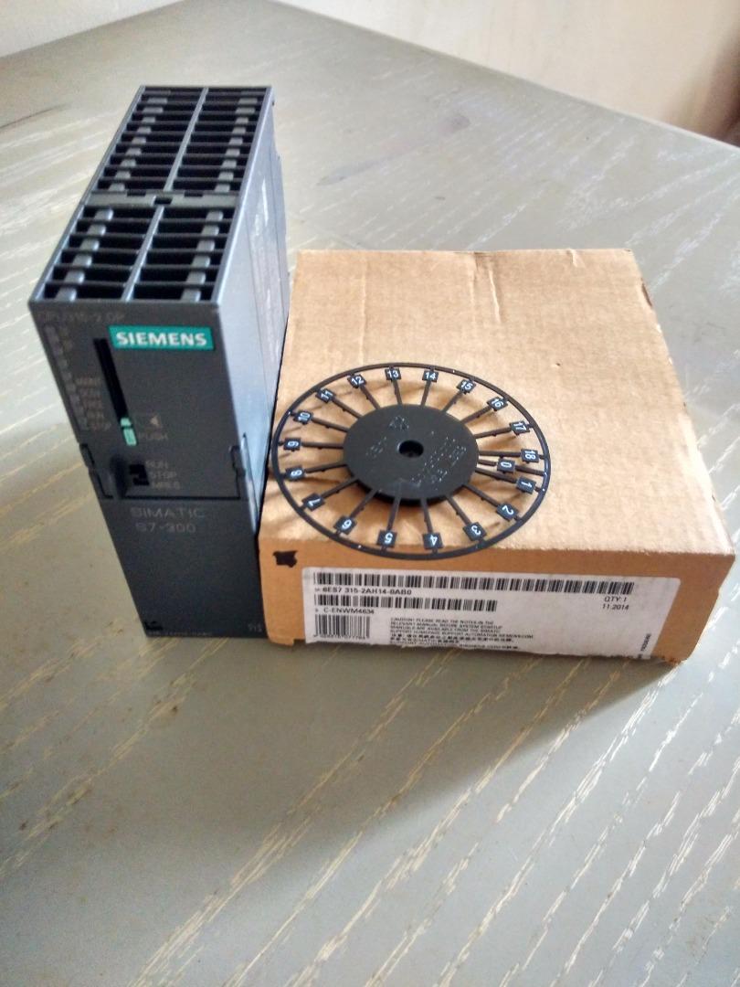 Siemens S7 300 Plc Cpu For Use With Simatic S7 300 Series Computers