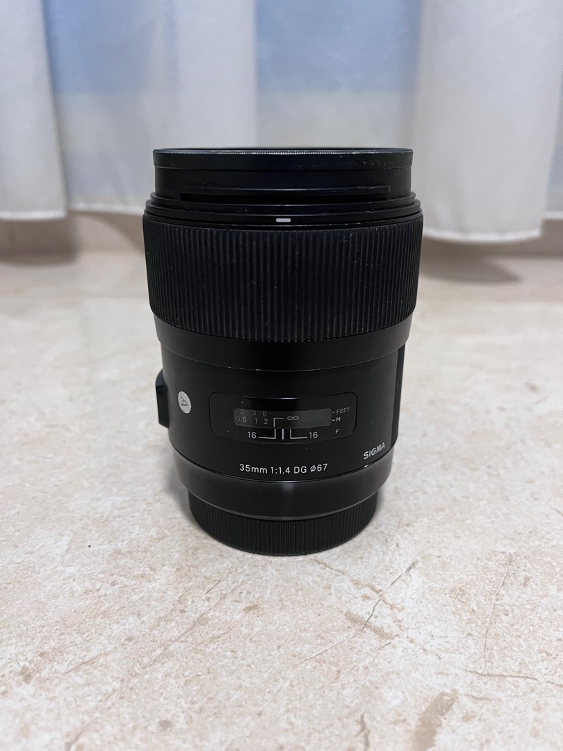Sigma 35mm f1.4 EF mount lens for Canon, Photography, Lens & Kits on ...