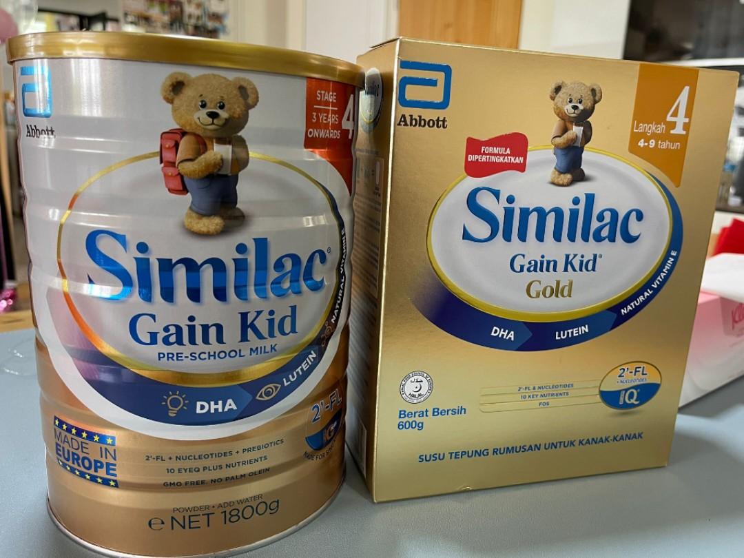 Similac stage 4 1800g + 600g, Babies & Kids, Nursing & Feeding ...
