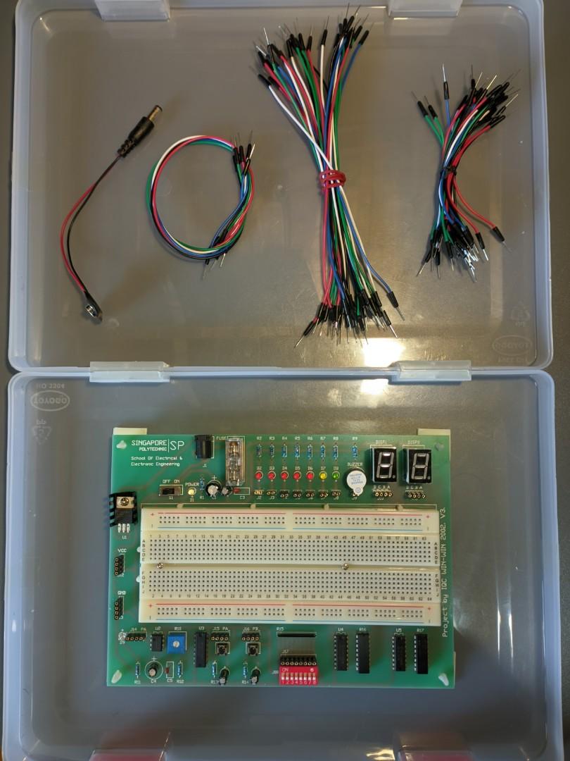 Singapore Polytechnic digital trainer kit, Computers & Tech, Parts ...