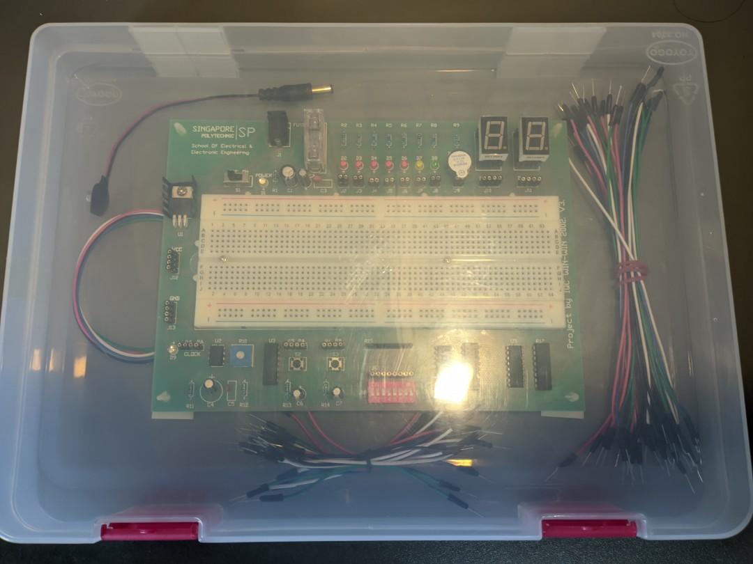 Singapore Polytechnic digital trainer kit, Computers & Tech, Parts ...