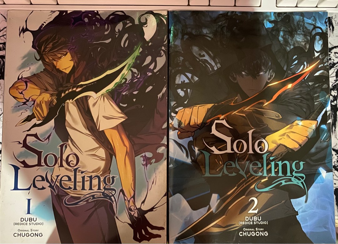 Solo Leveling volume 1 and 2, Hobbies & Toys, Books & Magazines, Comics ...