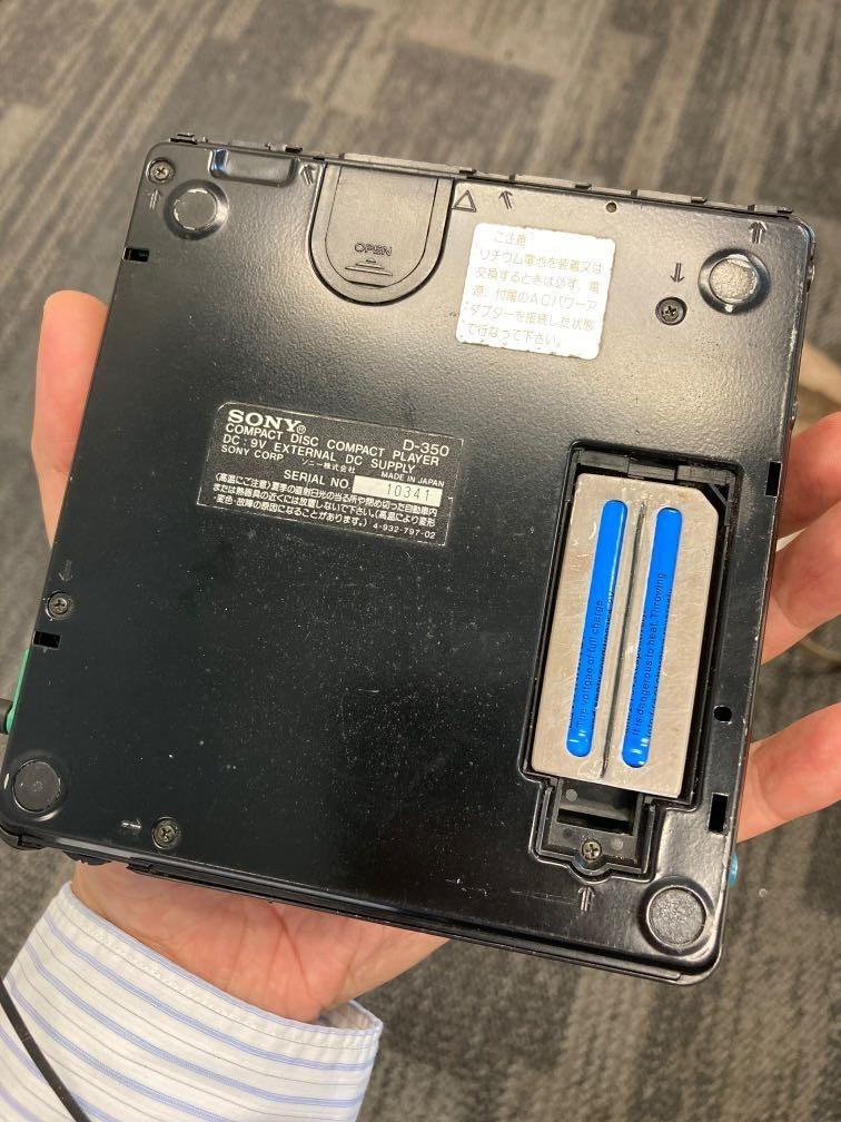 Sony Discman D-350 D-303 跳線修復 Motor Replacement D350 D303 CD walkman ...