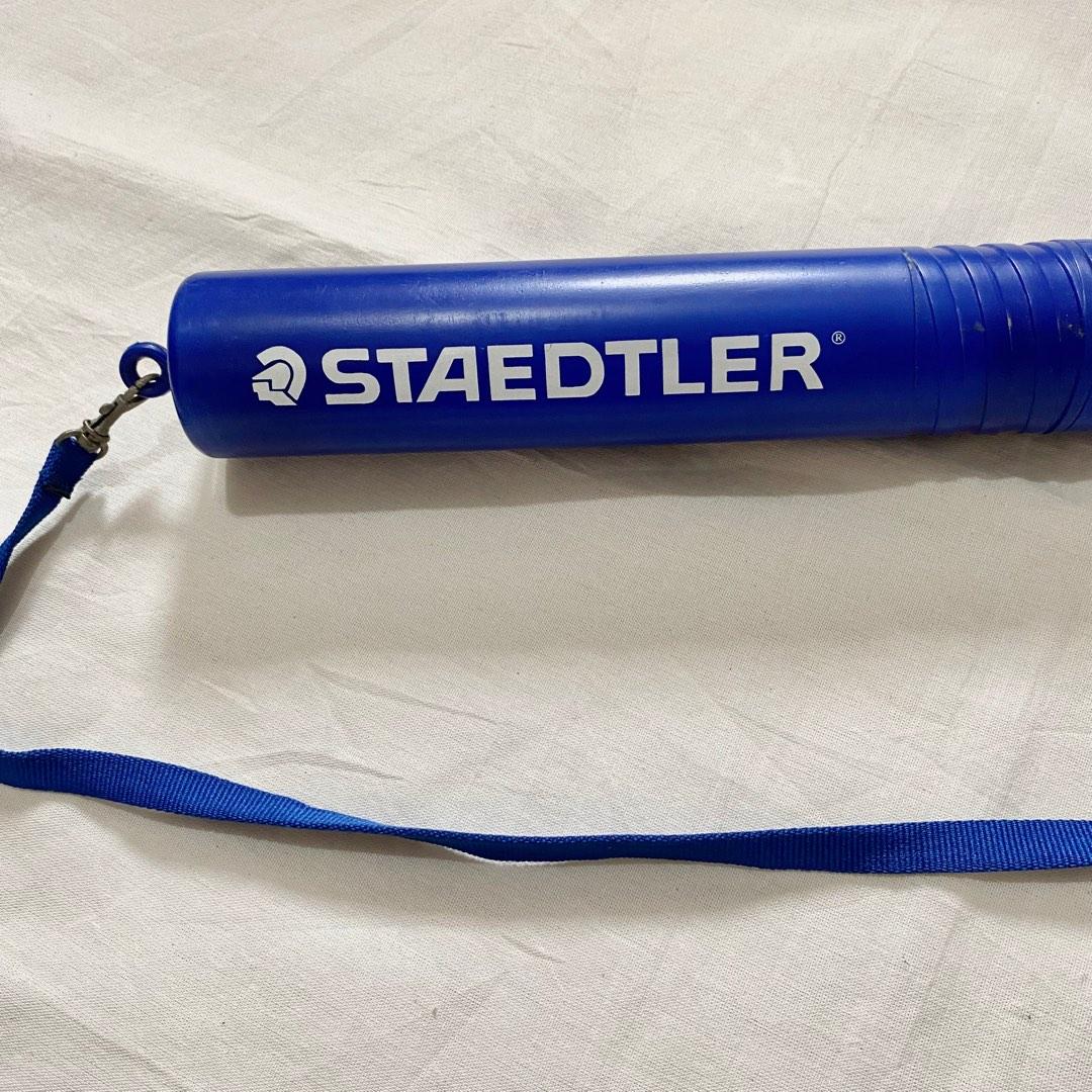 Staedtler Cannister Drawing Tube T-square Ruler Metric Triangular Scale ...