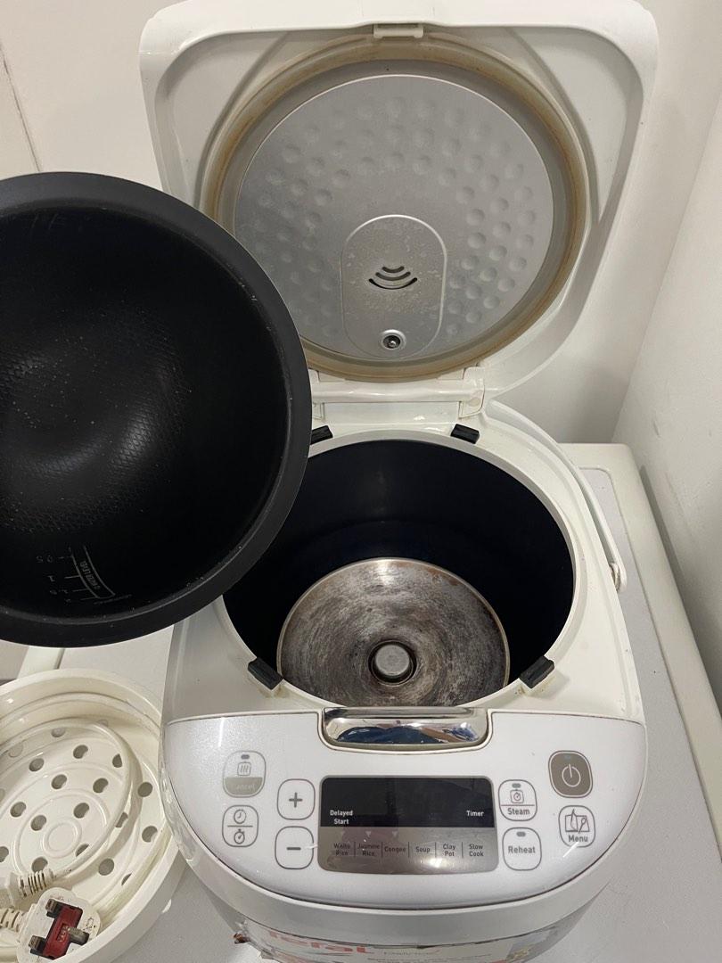 TEFAL RK7521 DELIRICE FUZZY LOGIC RICE COOKER (1.8L) Condition 7/10 $45 ...
