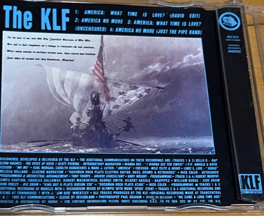 The KLF-America : What time is live CD single, 興趣及遊戲, 音樂樂器 & 配件, 音樂與媒體 ...