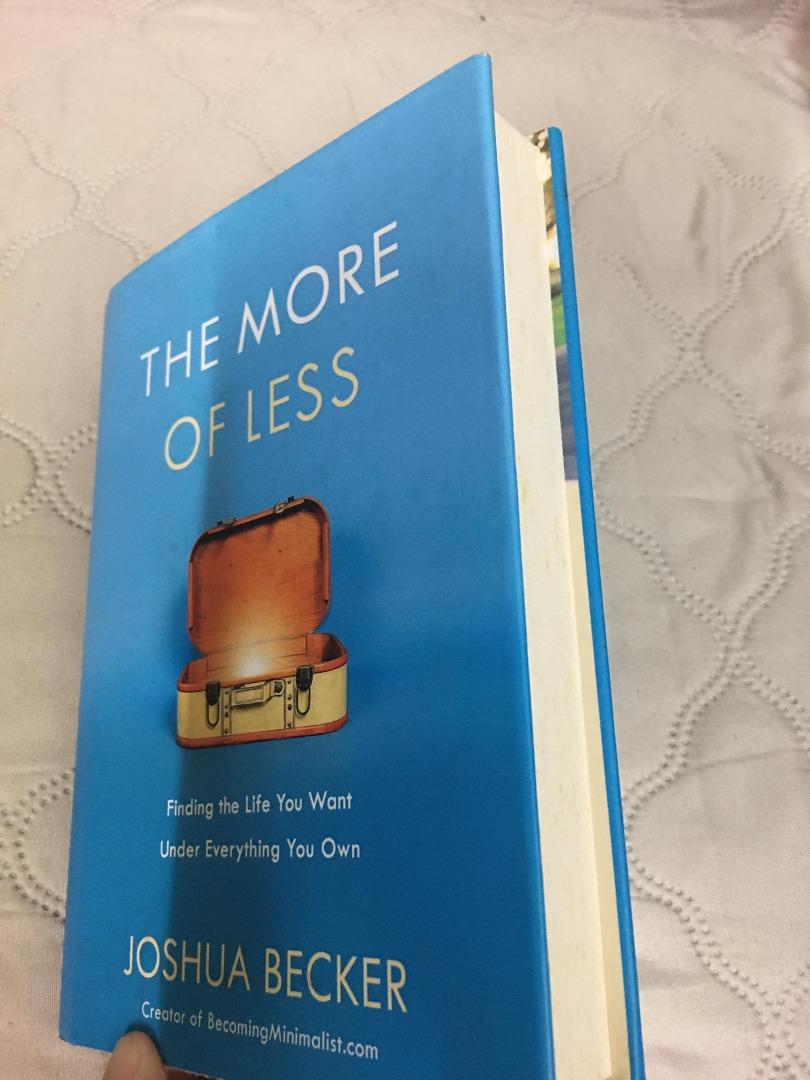 The More of Less - A minimalist book (Hard bound), Hobbies & Toys ...