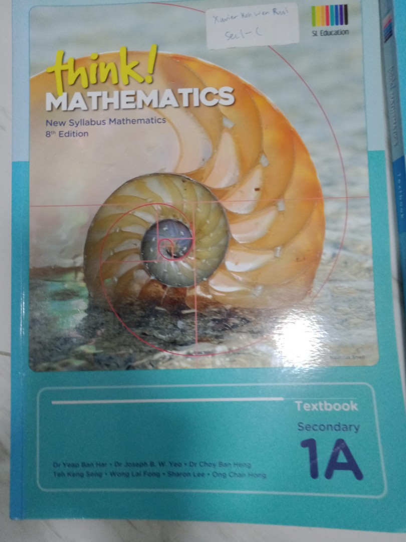 Think! Mathematics 1A & 1B, Hobbies & Toys, Books & Magazines ...
