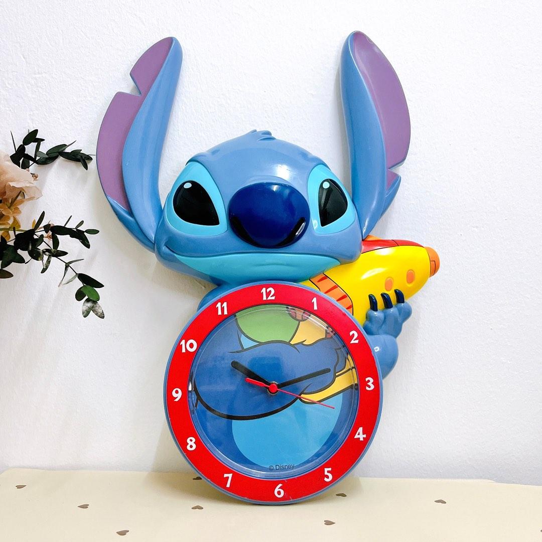 Tokyo Disney Stitch Clock, Furniture & Home Living, Home Decor, Clocks ...
