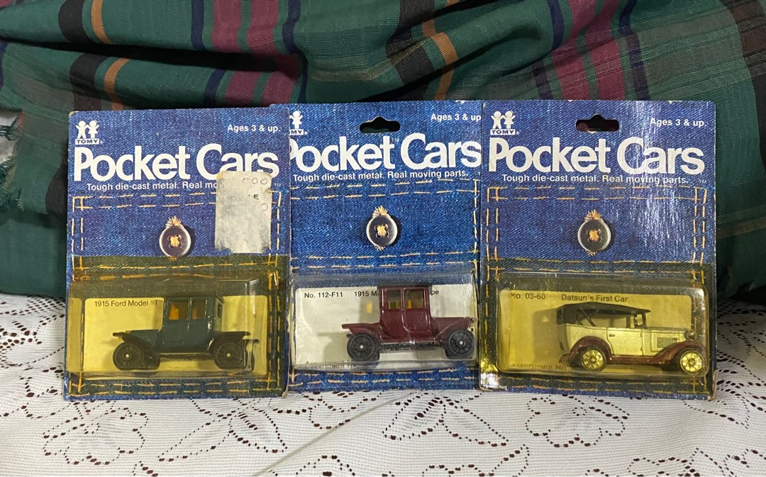 Tomica tomy old school model ford and datsun models vintage rare pocket ...