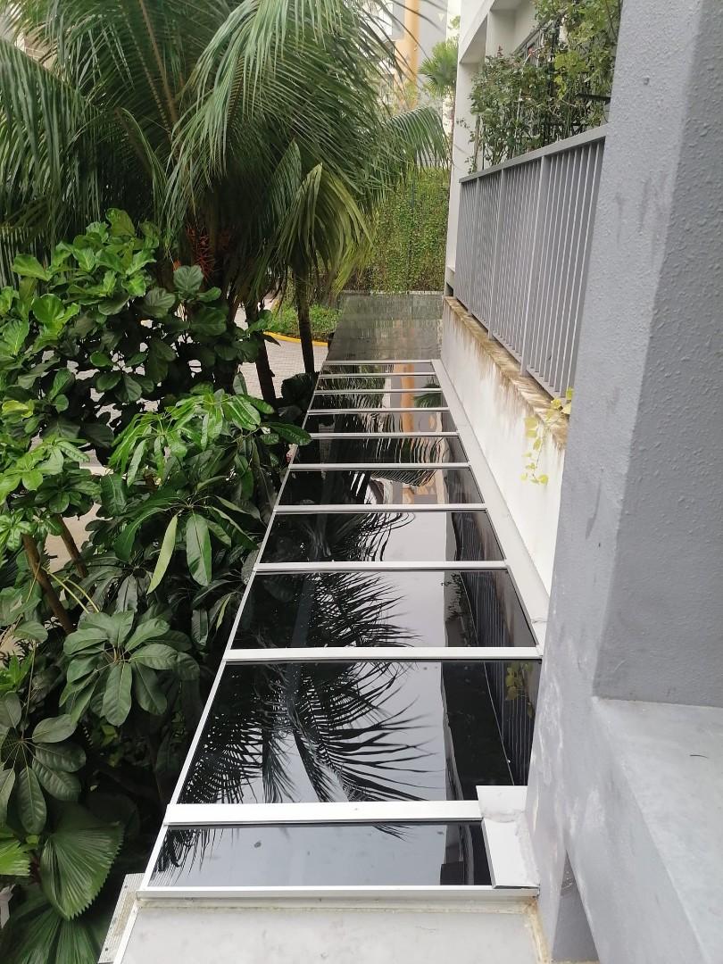 Trellis Roof See Through Type, Furniture & Home Living, Home Decor ...