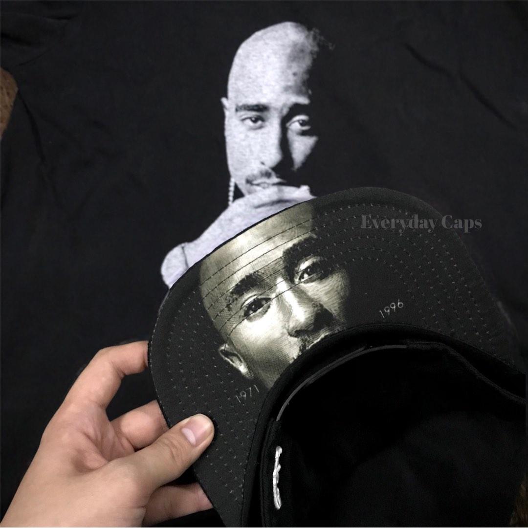 Tupac Cap (Live by the Gun, Die by the gun), Men's Fashion, Watches ...