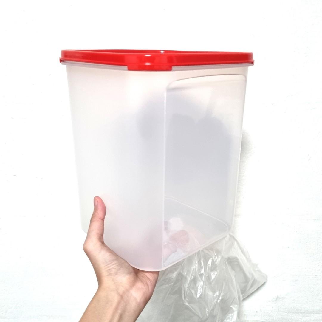 Tupperware 5.5L Jumbo Modular Mate Square IV Container Box, Furniture ...