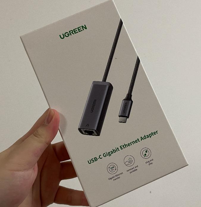 UGREEN Lan Adaptor USB C Ethernet Adapter Gigabit Type C To RJ45 ...