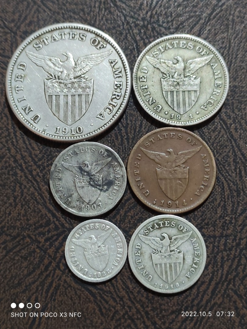 USPI COIN set 6pcs, Hobbies & Toys, Memorabilia & Collectibles ...