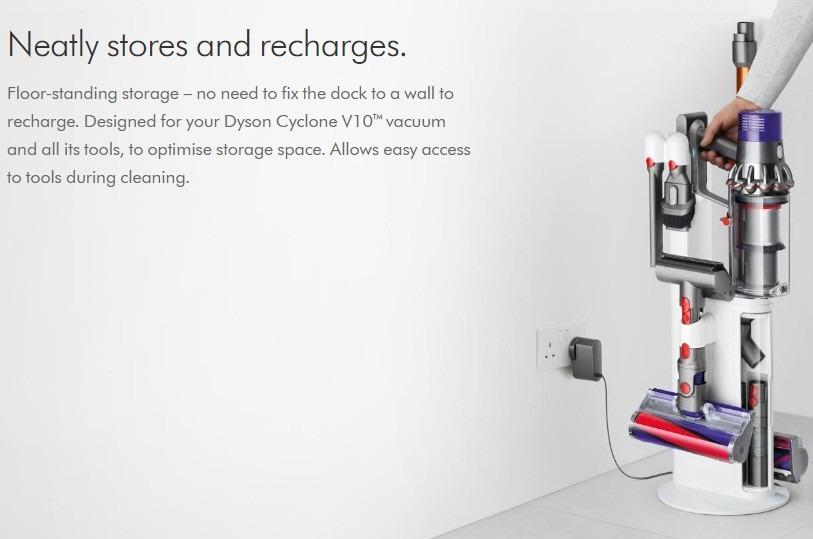 Vacuum + Dock: Dyson V10 Cyclone Fluffy + V10 Dok Set, TV & Home Appliances, Vacuum Cleaner ...