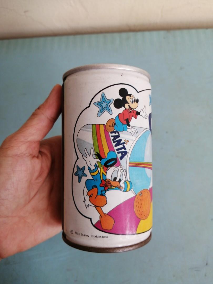 Vintage Fanta Can Coinbank Mickey Mouse Donald Duck Goofy, Hobbies ...