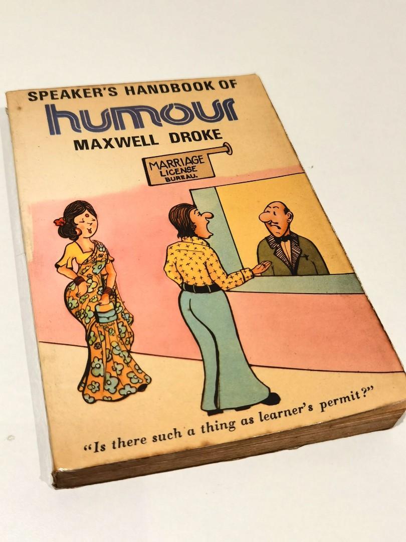 Vintage Humour Book Maxwell Droke, Hobbies & Toys, Collectibles ...
