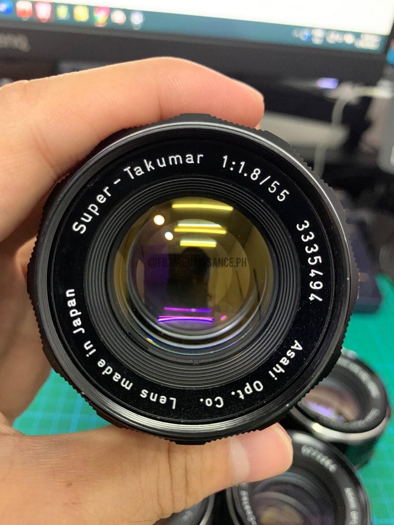 VINTAGE LENS: SUPER TAKUMAR & S-M-C Takumar 55mm f1.8, Photography ...