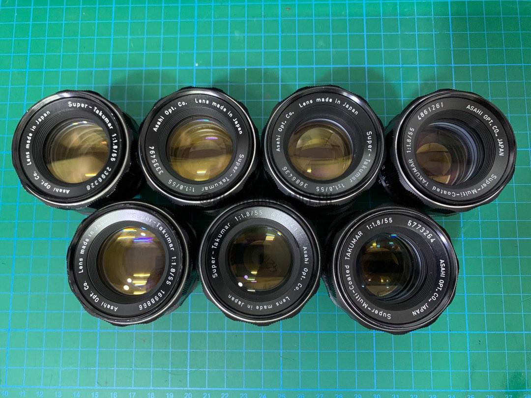 VINTAGE LENS: SUPER TAKUMAR & S-M-C Takumar 55mm f1.8, Photography ...