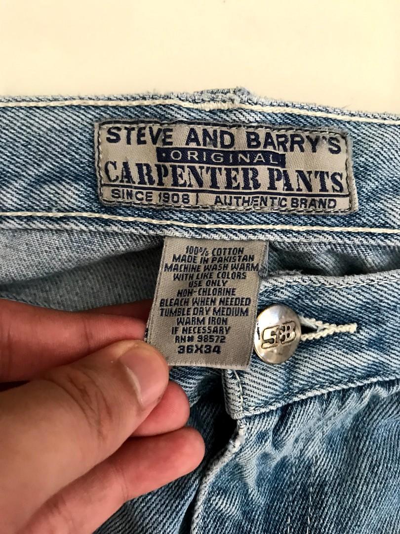 Vintage Steve & Barry's Carpenter Pants, Men's Fashion, Bottoms, Jeans ...