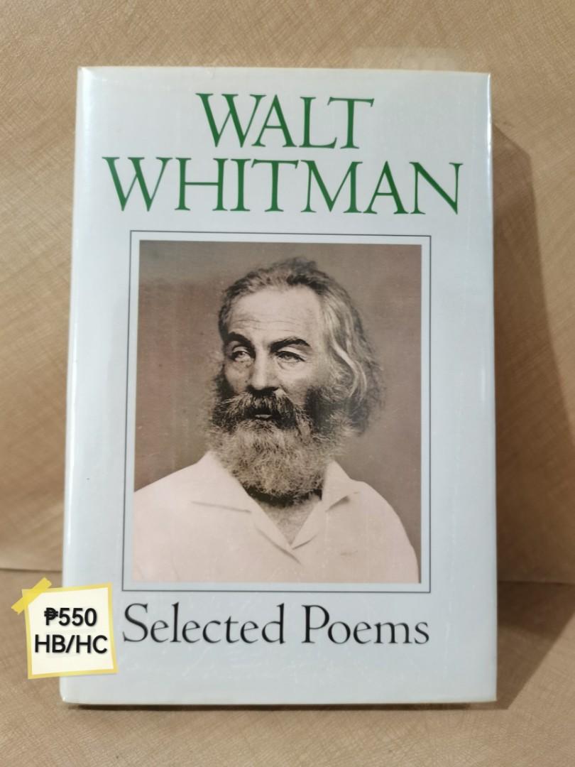 Walt Whitman Selected Poems, Hobbies & Toys, Books & Magazines, Fiction ...