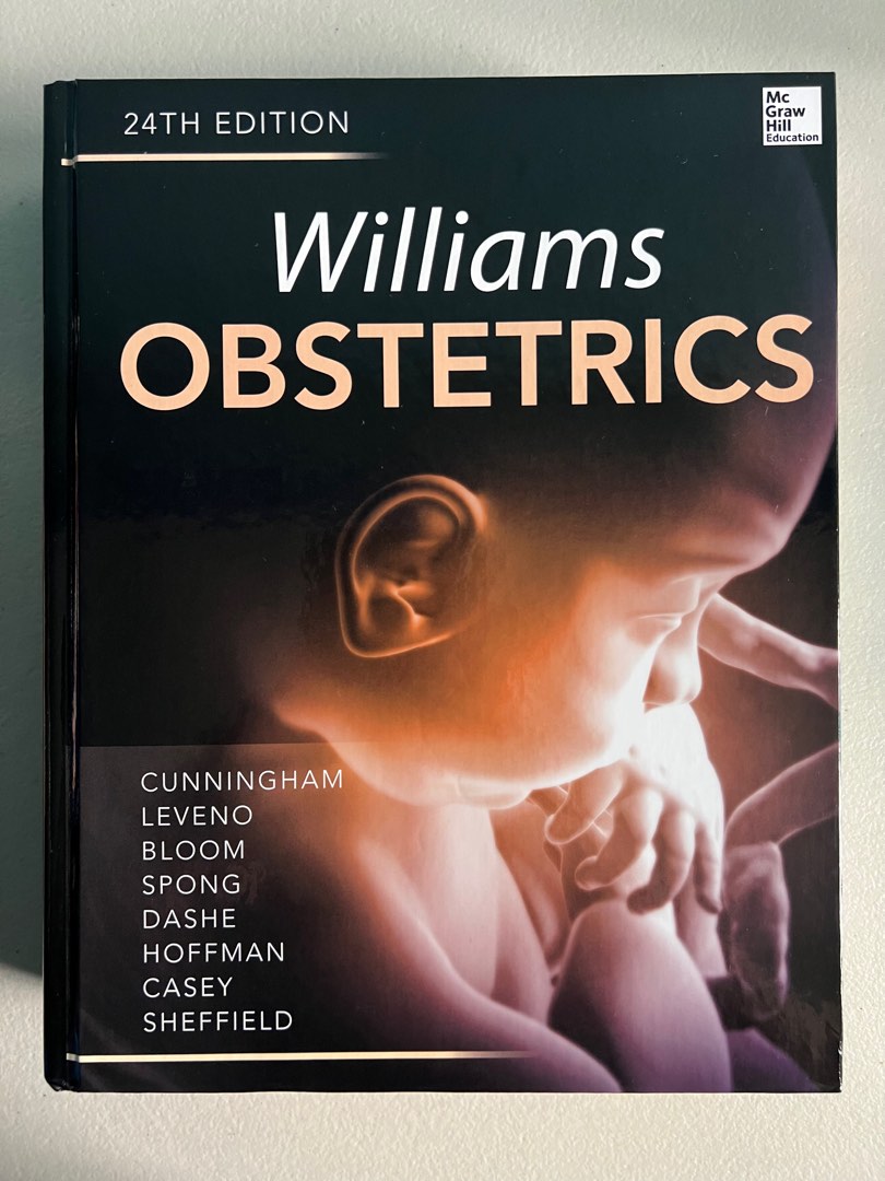 Williams Obstetrics 24th ed., Hobbies & Toys, Books & Magazines ...