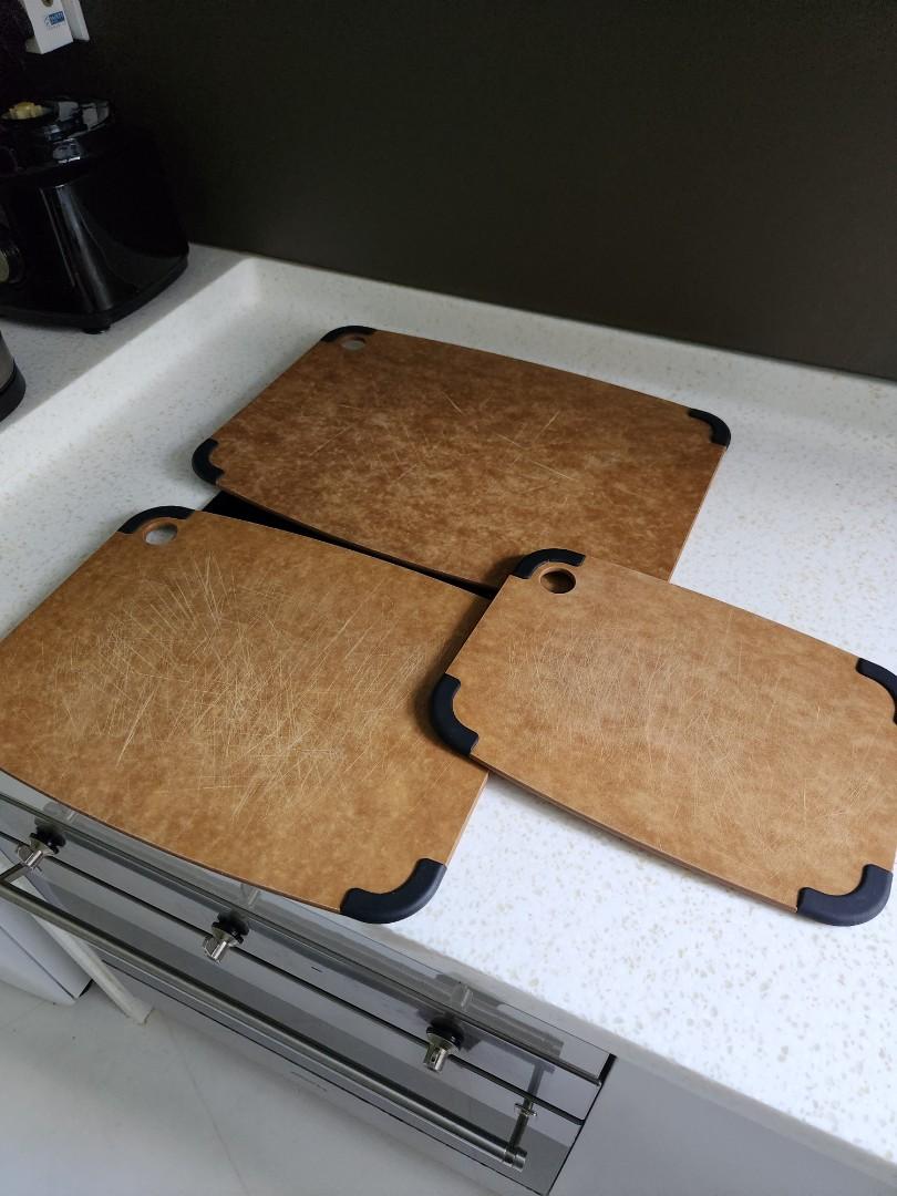 Wooden chip chopping boards, Furniture & Home Living, Kitchenware ...