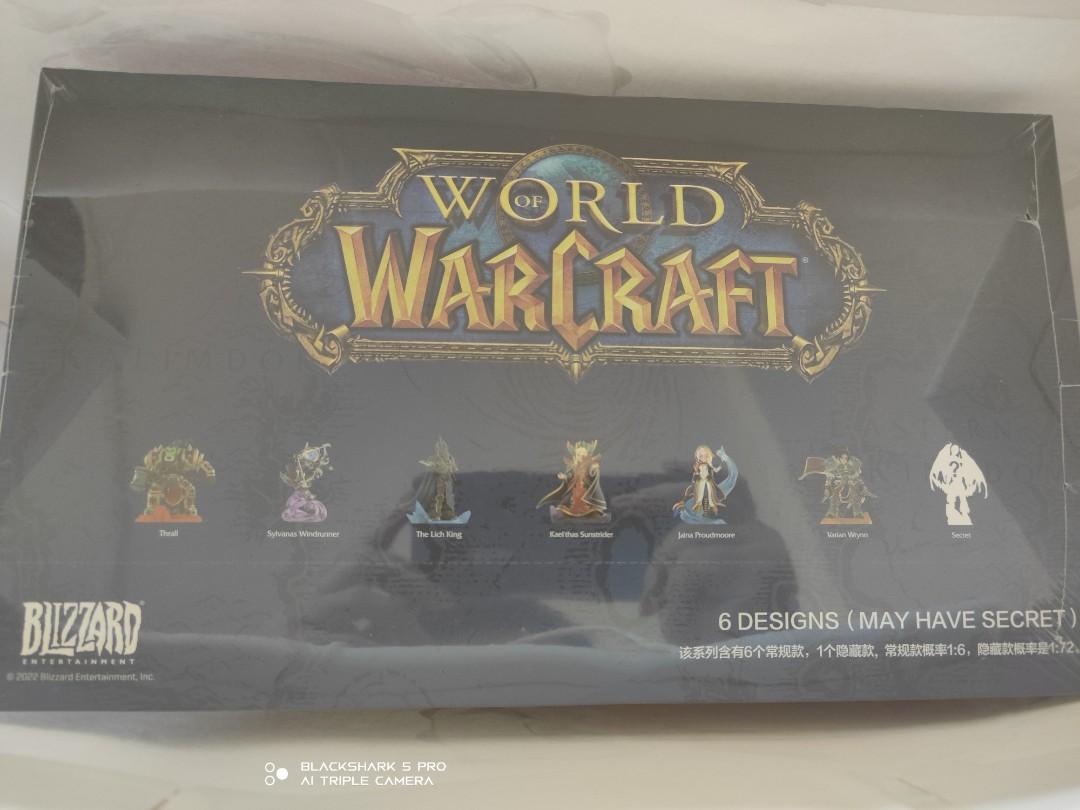 world of warcraft X popmart blind box whole box(6 blind boxes inside ...