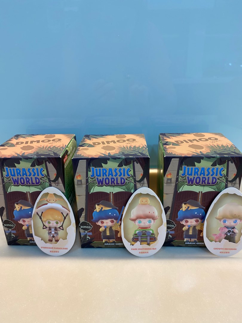 WTS / WTT Dimoo Jurassic World BNIF Growth Recorder For Baby Dinosaur ...