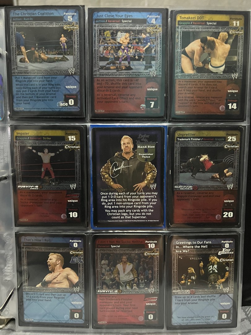 WWE Raw Deal Christian/ Leader of the Peepulation Set, Hobbies & Toys ...