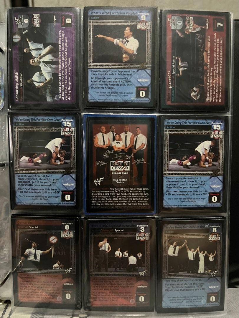 WWE Raw Deal Right to Censor Set, Hobbies & Toys, Toys & Games on Carousell