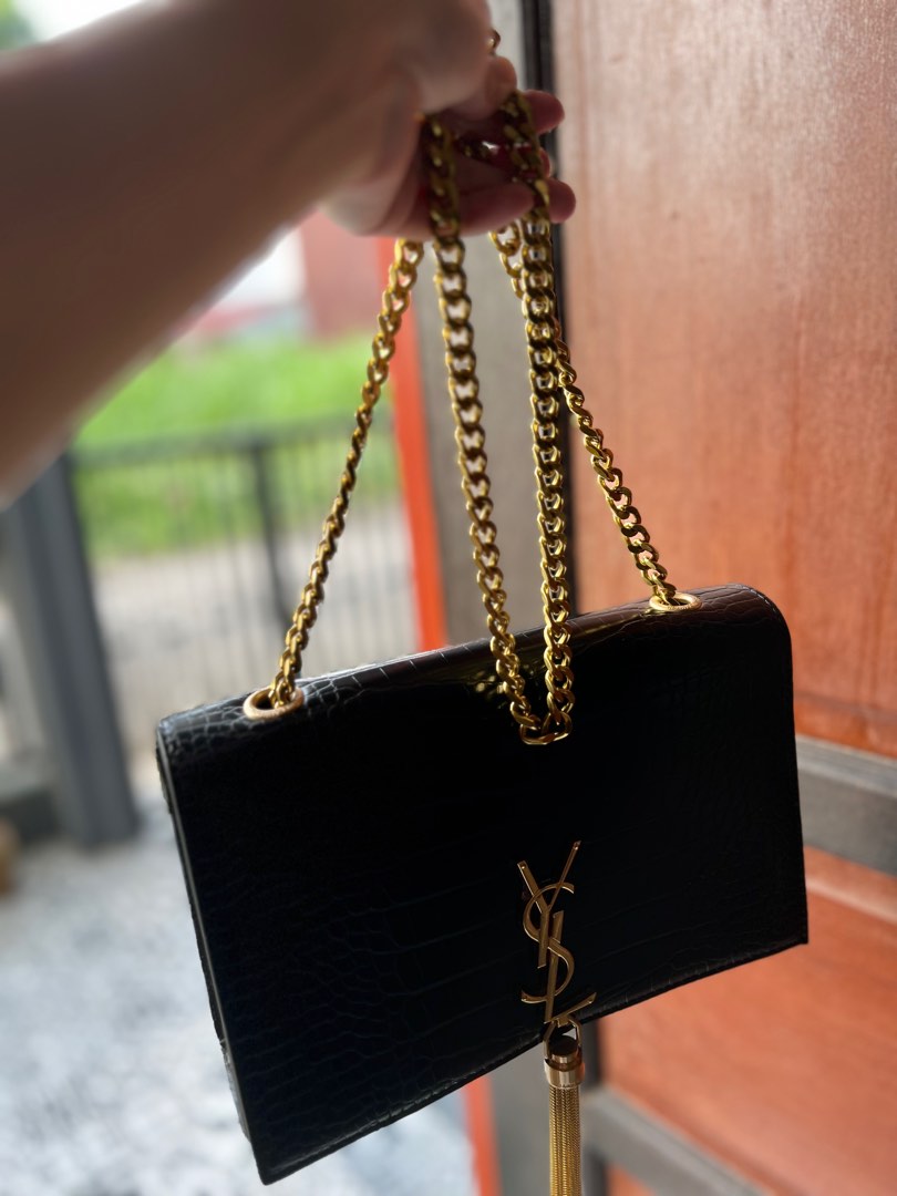 Ysl kate tassel shoulder bag, Luxury, Bags & Wallets on Carousell