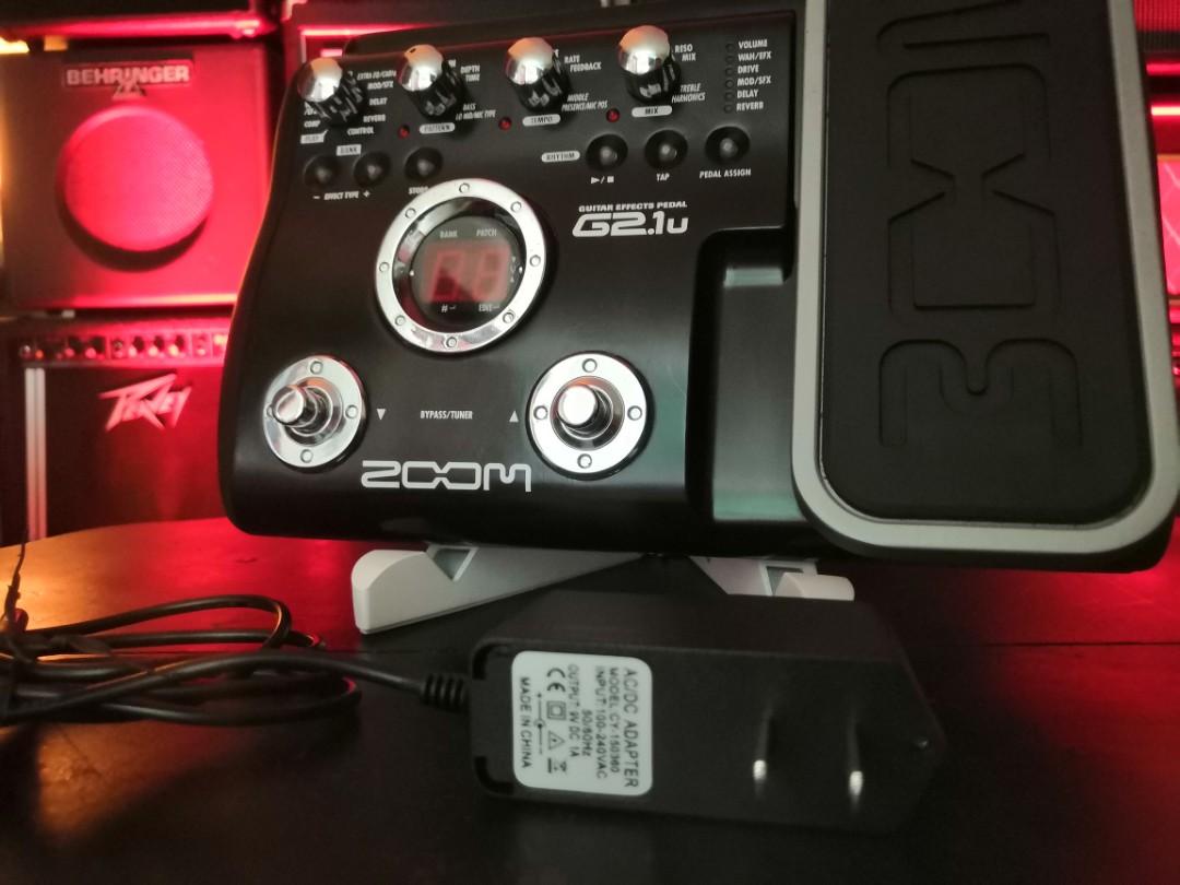 Zoom G2.1u Guitar Multi-Effects, Hobbies & Toys, Music & Media, Musical ...
