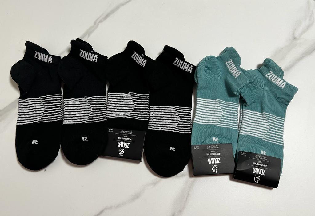 特價 現貨Zouma- Performance run sock跑步短筒襪 (EU Size: 40 - 43) $10/1, 男裝, 手錶及 ...