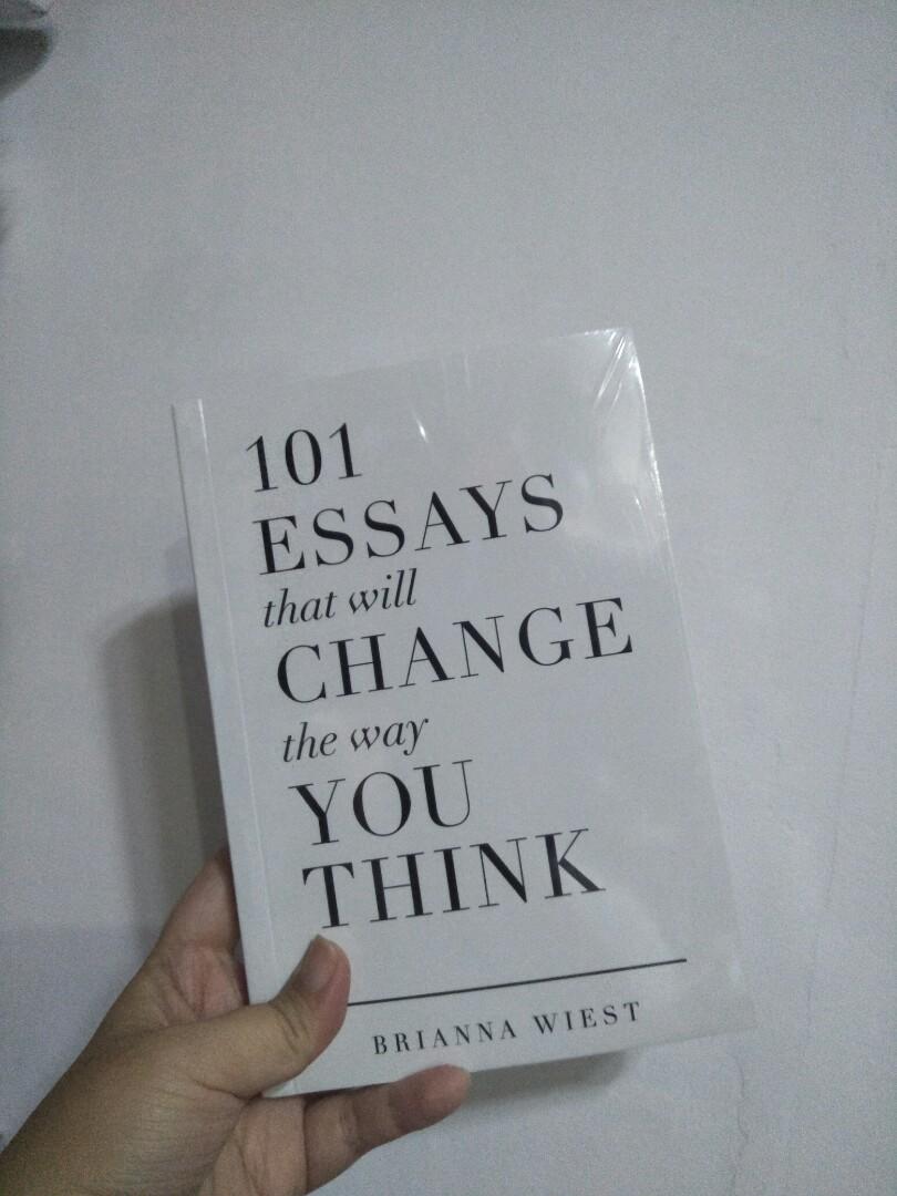 101 essays that will change the way you think by Brianna Wiest, Hobbies ...