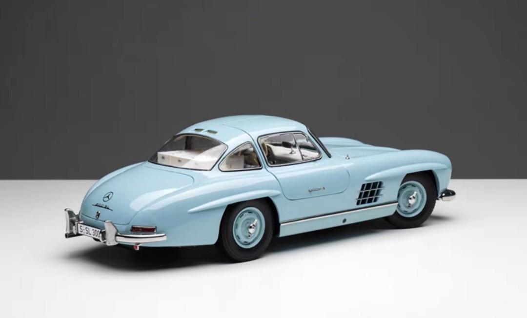 1:12 1/12 Large Scale Schuco Mercedes 300SL Blue display model car ...