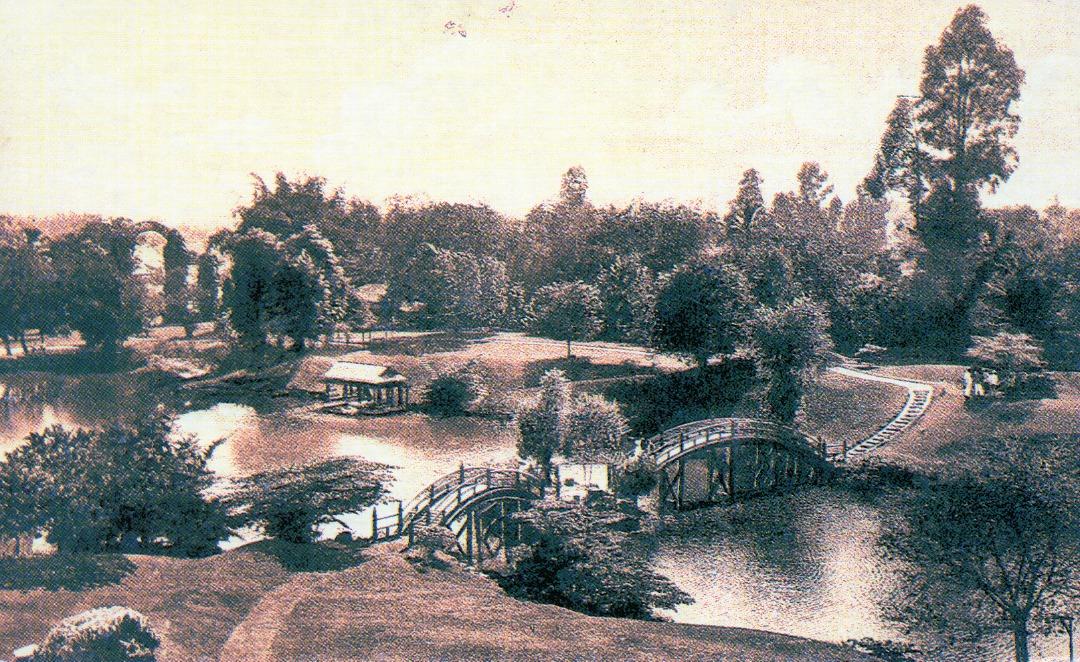 1930 Alkaff Gardens (aka Alkaff Lake Garden / Happy Garden). Bidadari ...