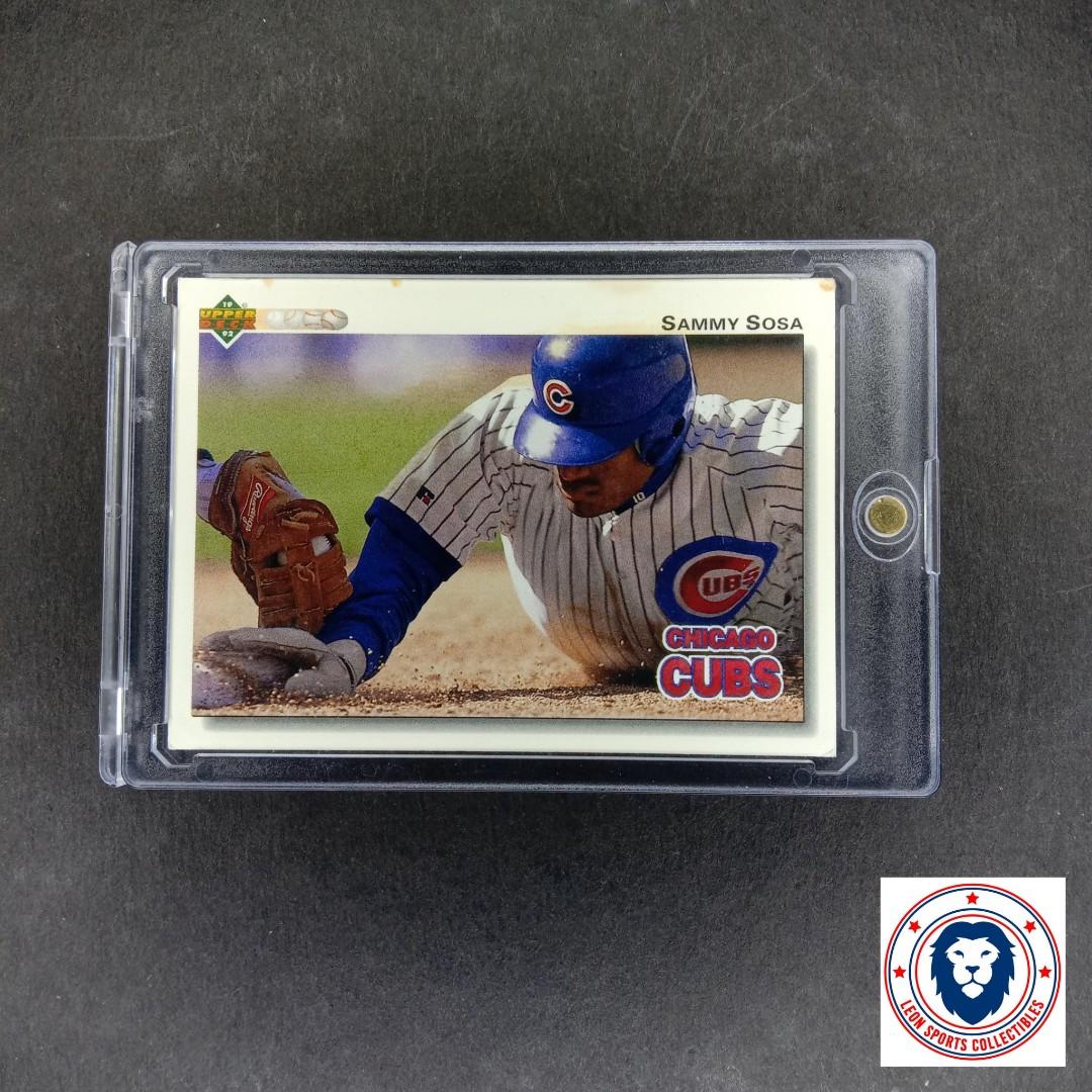 1992 MLB Card Sammy Sosa Upper Deck, Hobbies & Toys, Toys & Games on Carousell