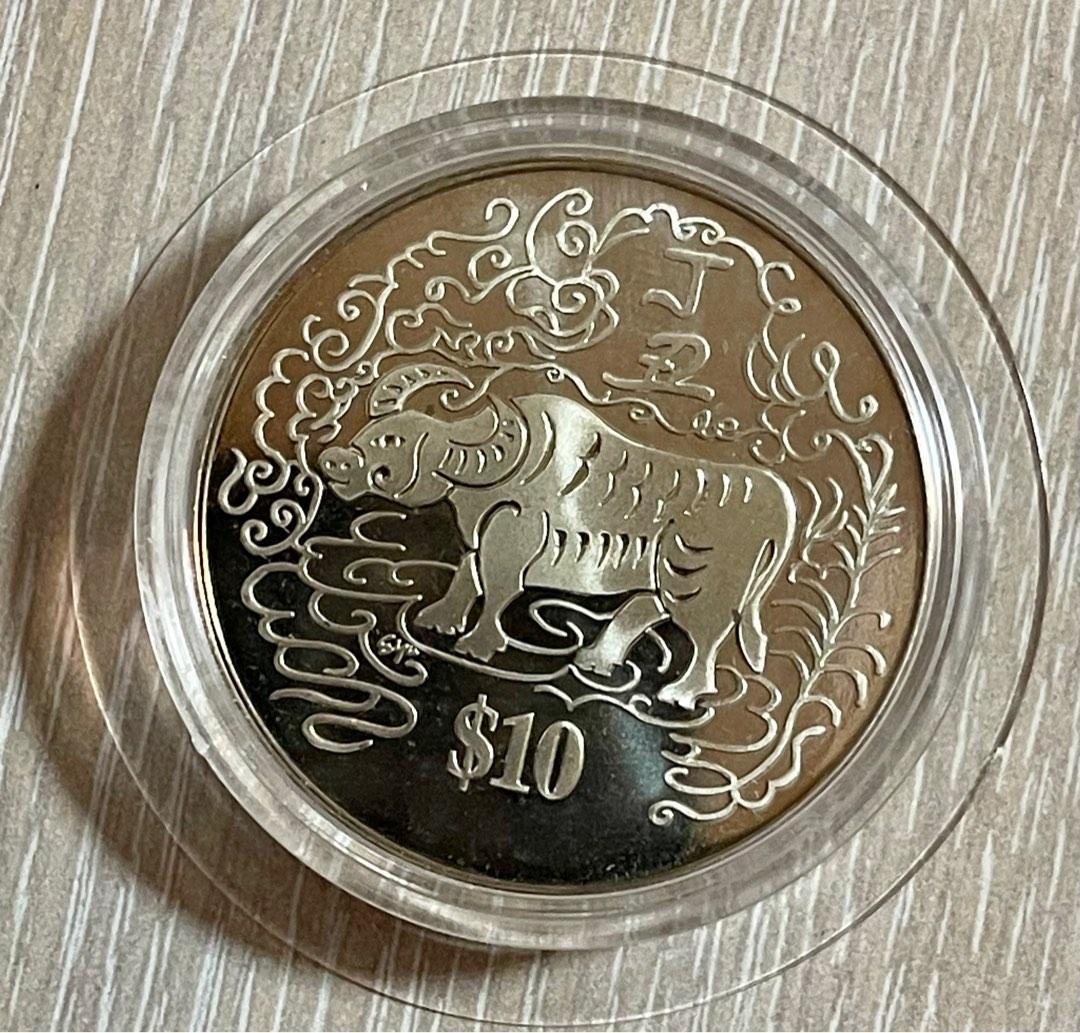 1997 zodiac (Ox) $10 coin proof coin, Hobbies & Toys, Memorabilia ...