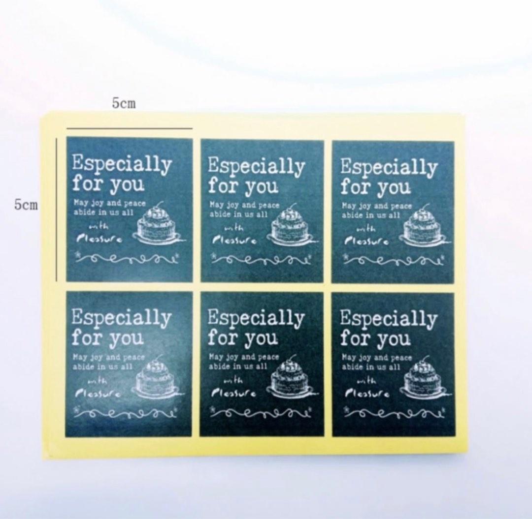 1 Sheet/Especially for you Label Sticker, Hobbies & Toys, Stationery ...