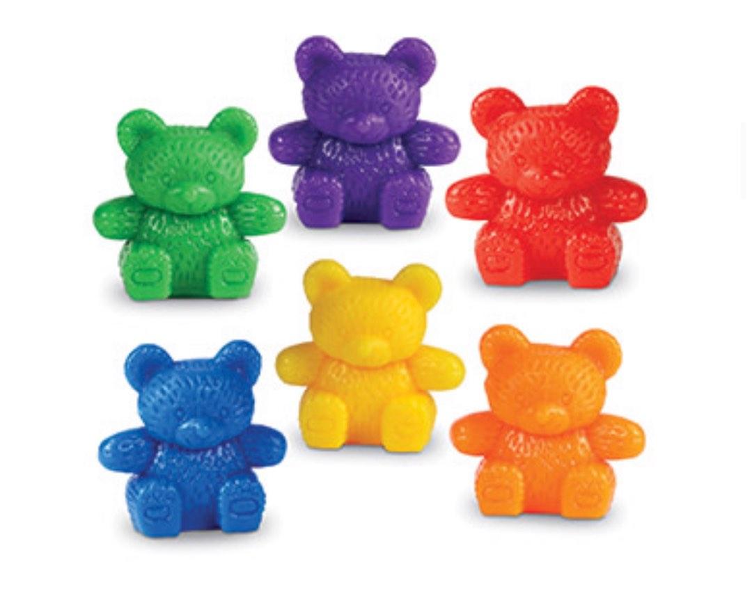 3 Bear Family - Bear Counters, Hobbies & Toys, Toys & Games on Carousell