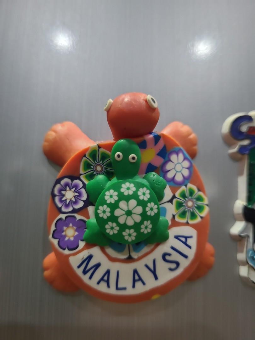 3D Malaysia Turtles & Sentosa Singapore Fridge Magnet, Hobbies & Toys ...