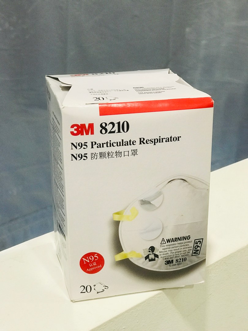 3M N95 Mask, Health & Nutrition, Face Masks & Face Shields on Carousell