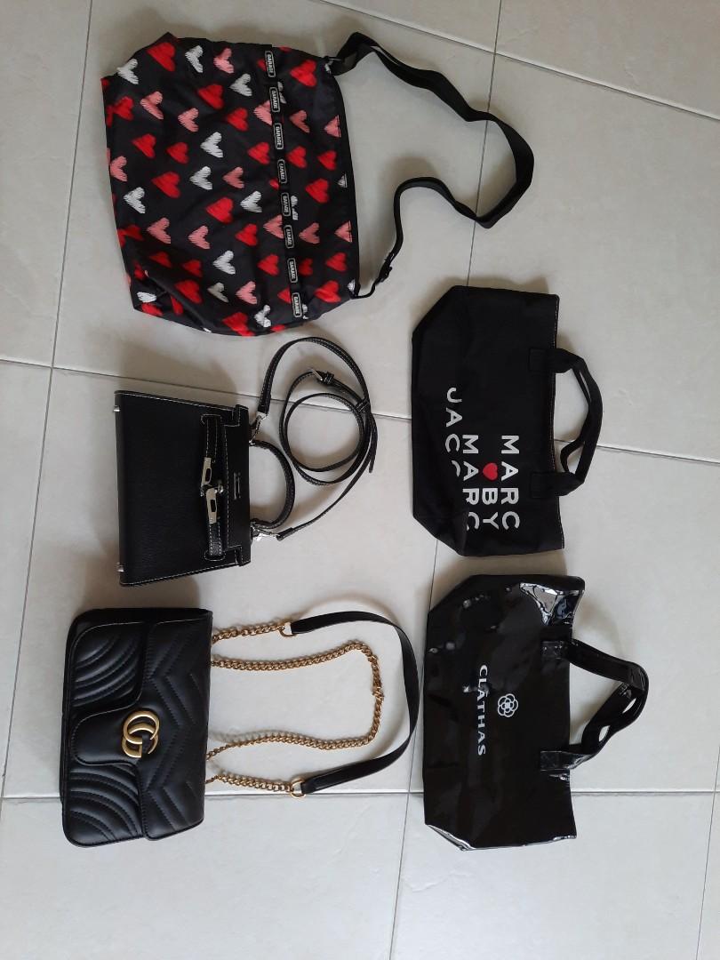 5 assorted bags @ $10, Women's Fashion, Bags & Wallets, Tote Bags on ...