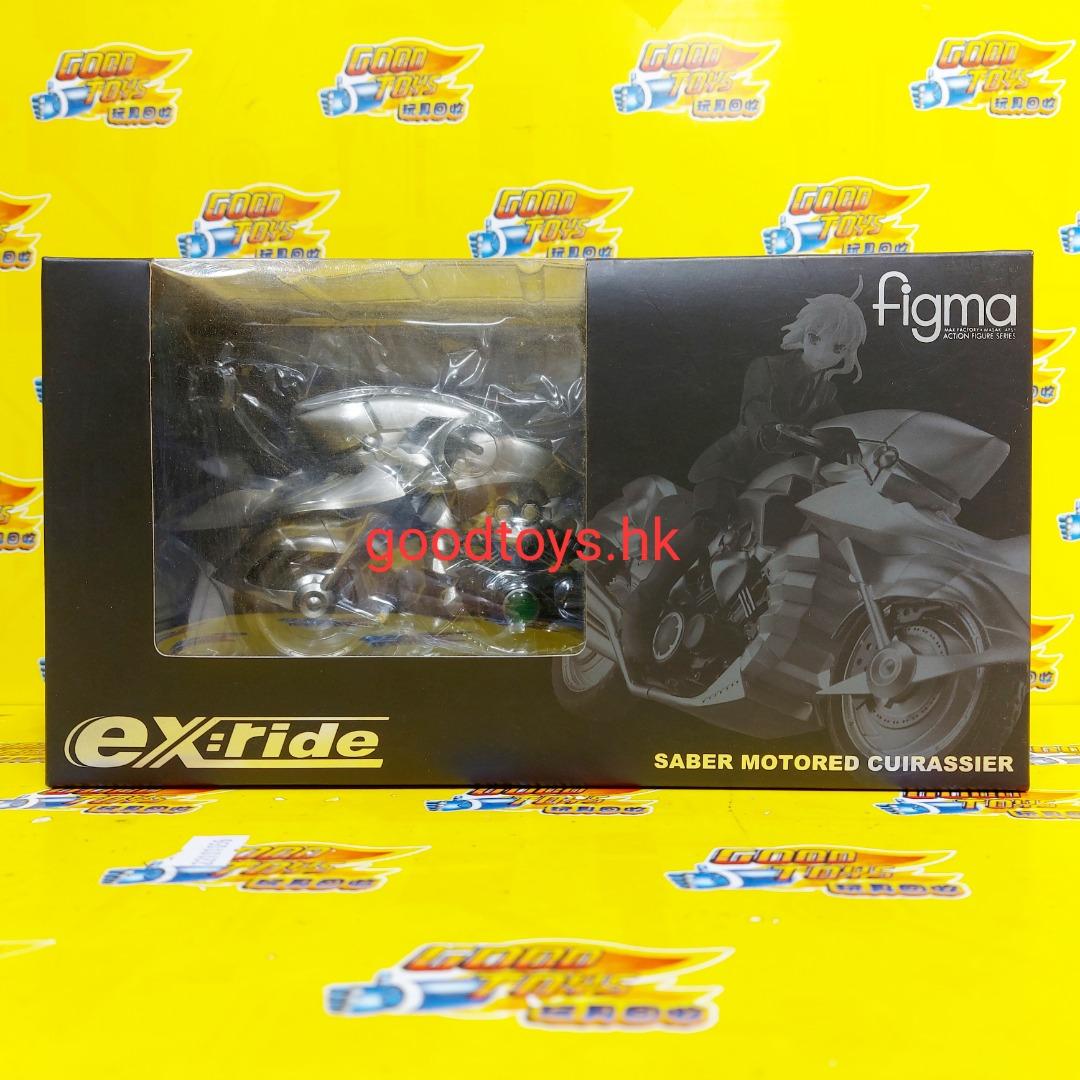 中古已開封 行版 MAX FACTORY FIGMA EX:RIDE SPRIDE.05 FATE/ZERO SABER MOTORED CUIRASSIER 電單車, 興趣及遊戲, 玩具 ...