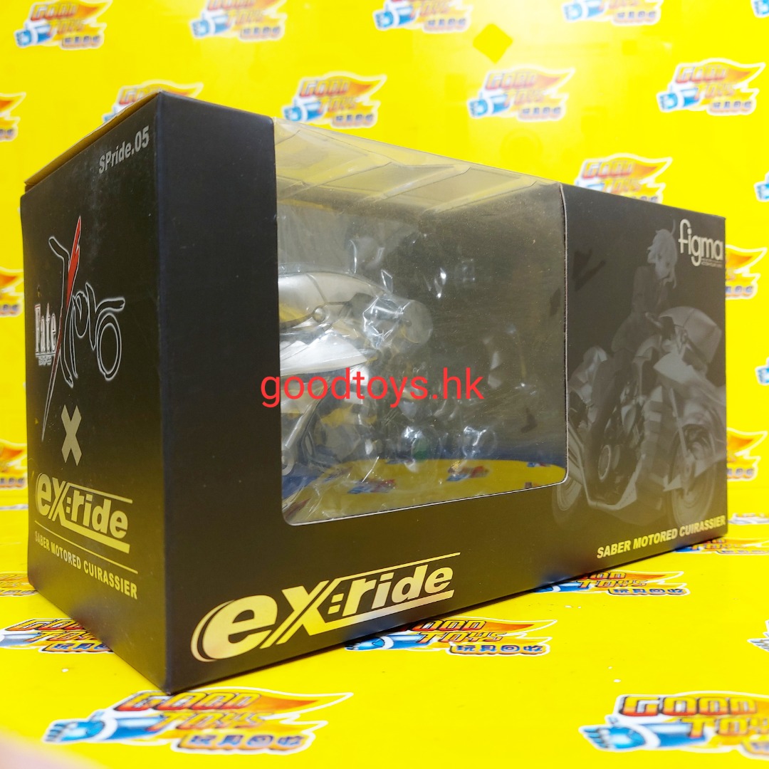 中古已開封 行版 MAX FACTORY FIGMA EX:RIDE SPRIDE.05 FATE/ZERO SABER MOTORED CUIRASSIER 電單車, 興趣及遊戲, 玩具 ...